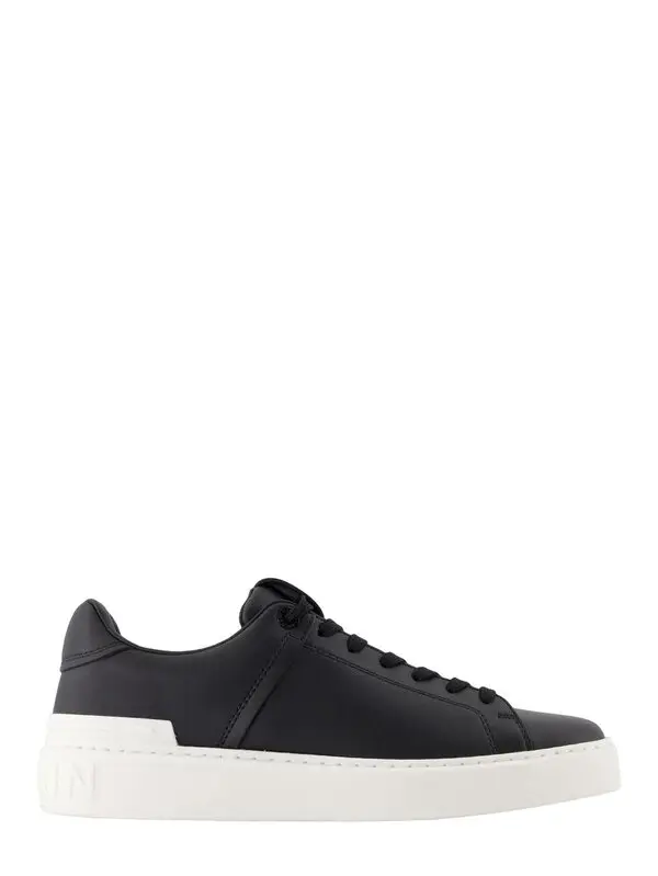 Balmain B-court Sneakers - Black