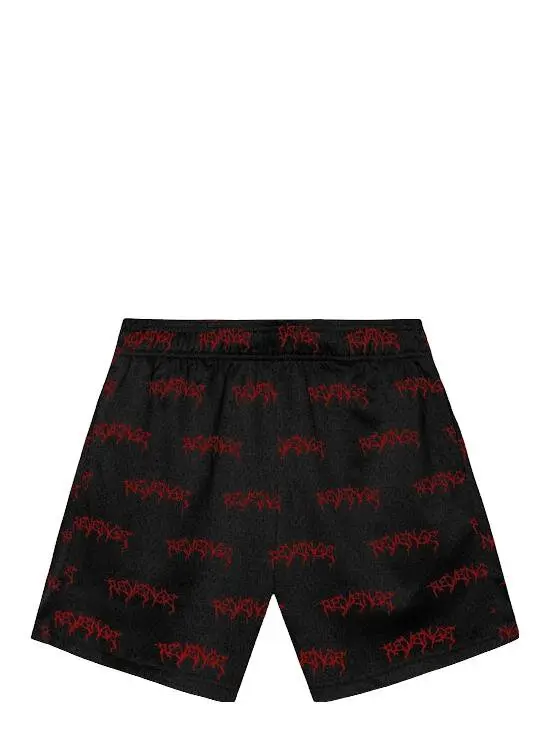 REVENGE Xxxtentacion Massacre Shorts - Black/red