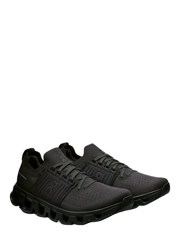 On Cloudswift 4 Running Sneakers - Black/ Eclipse