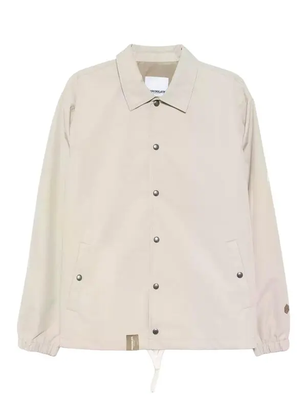 CHOCOOLATE Long-sleeved Shirt Jacket - Neutrals