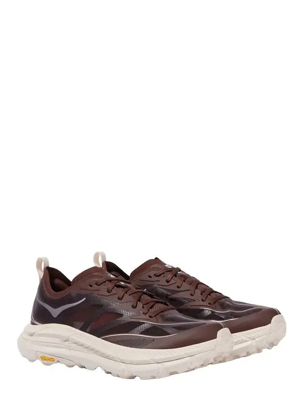 Hoka One One Mafate Speed 4 Running Shoes - Brown