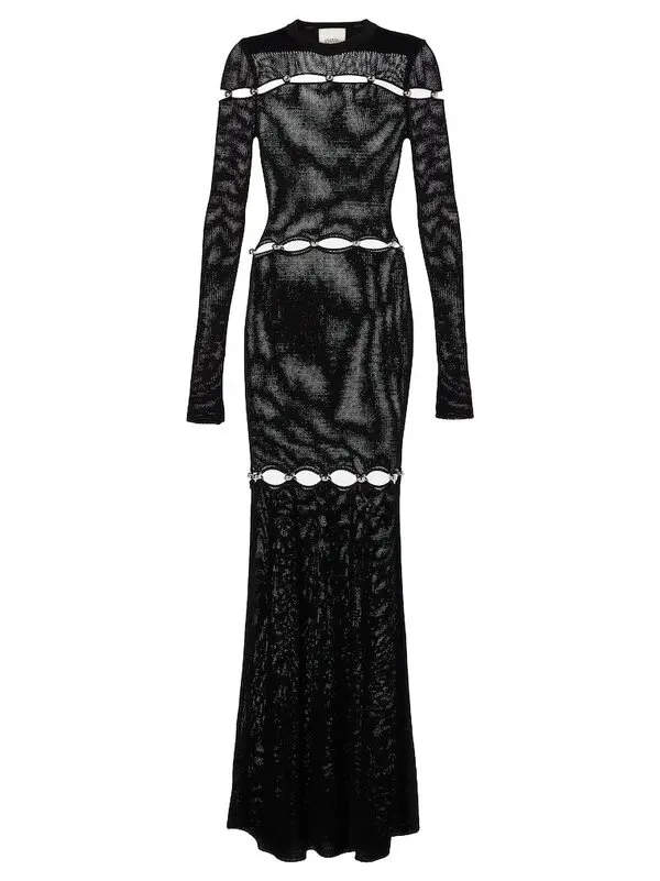 Isabel Marant Étoile Elmire Cutout Maxi Dress - Black