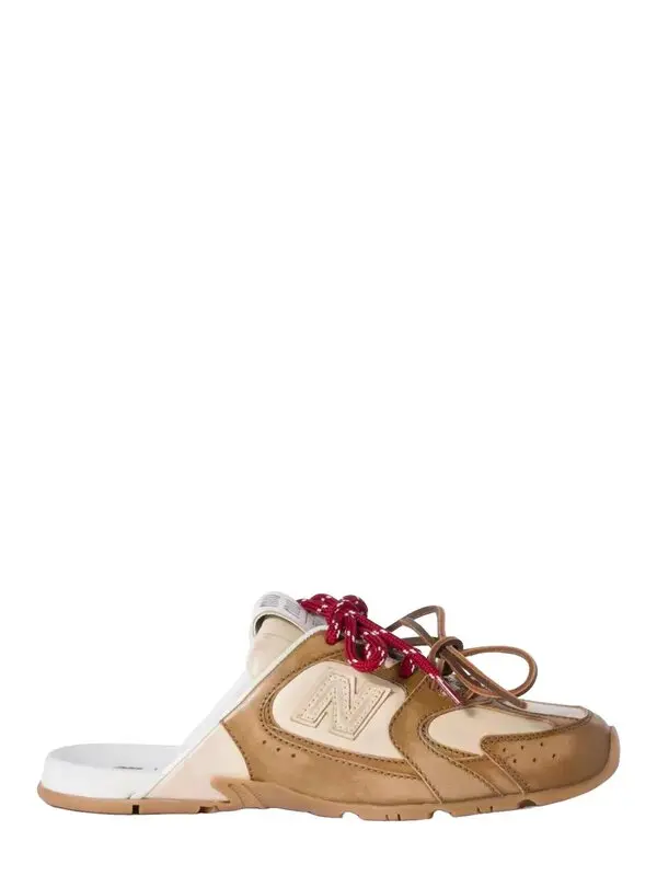 Miu Miu X New Balance Mules - Brown
