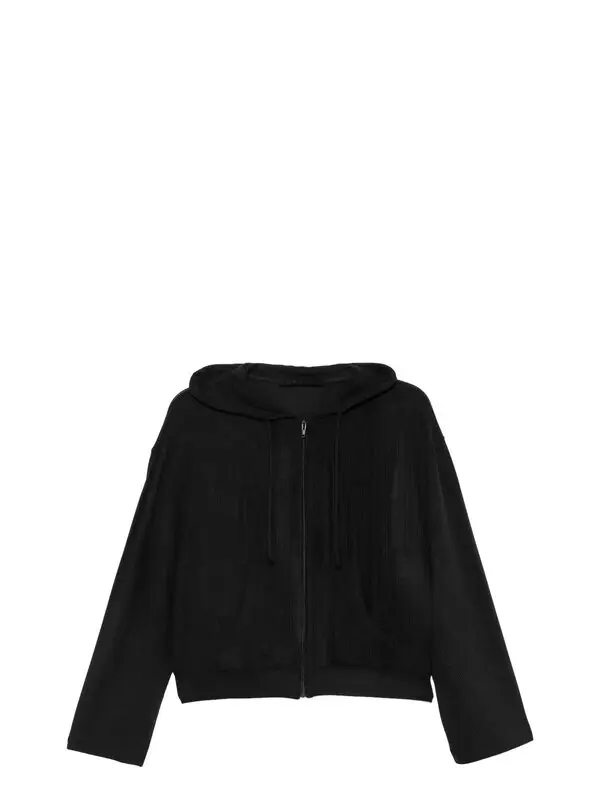 ALAINPAUL Zip-up Hoodie - Black