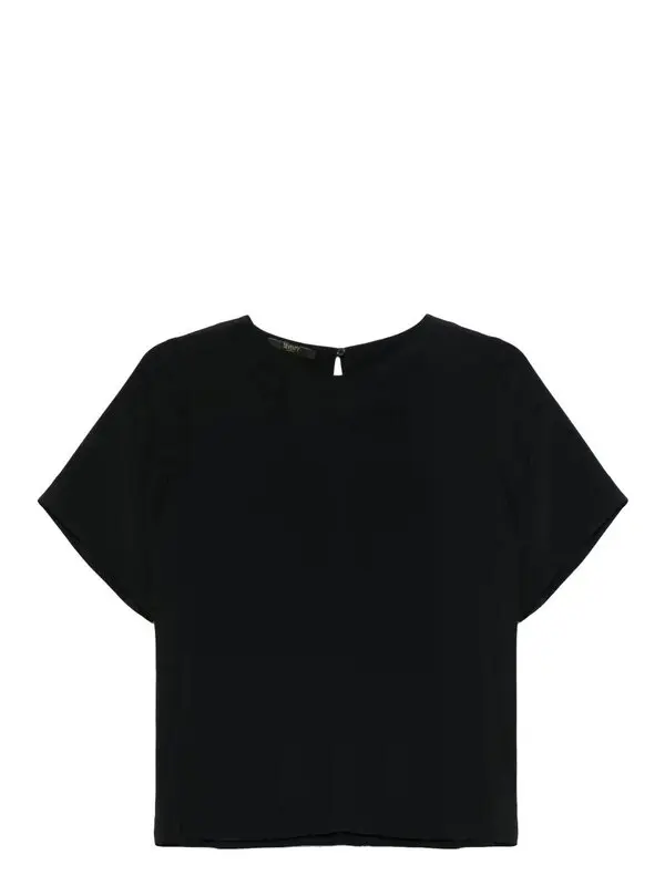 Seventy Short-sleeve Blouse - Black