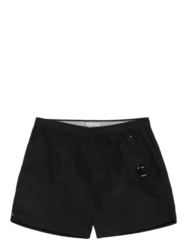 C.P. COMPANY Lens-detail Swim Short - Black