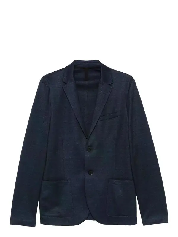 Harris Wharf London Single-breasted Blazer - Blue