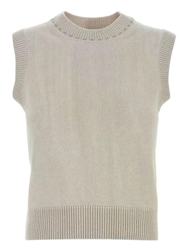 Fendi Ribbed Vest - Grey