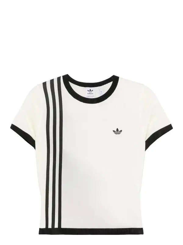 Adidas Knitted T-shirt - White