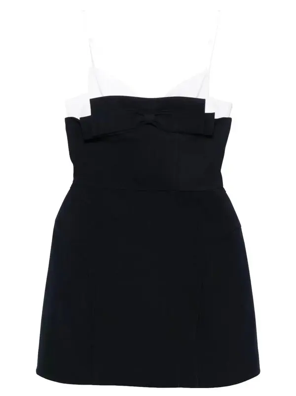 SHUSHU/TONG Bow-detail Dress - Blue