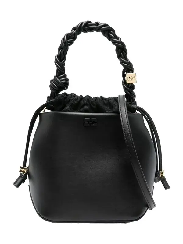 GANNI Bou Bucket Bag - Black
