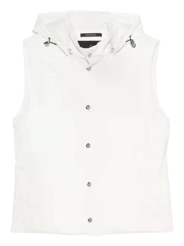MONTECORE Hooded Gilet - White