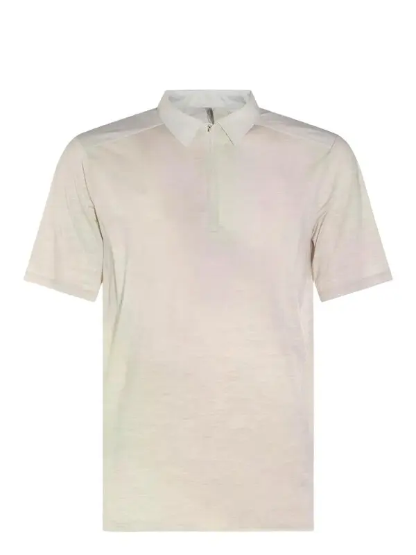Arc'teryx Short-sleeved Polo Shirt - Neutrals