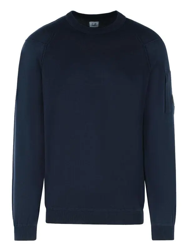 C.P. COMPANY Cotton Sweater - Blue