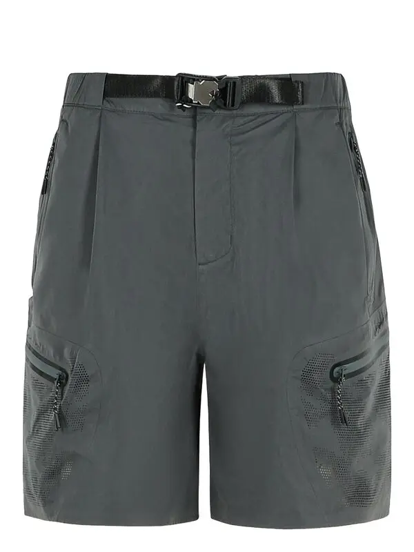 Alpha Industries Polyester Bermuda Shorts - Grey