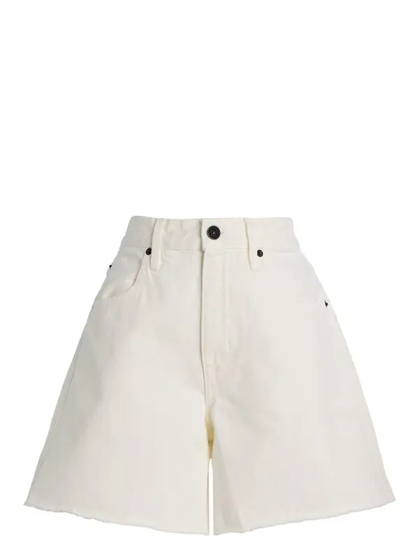 SLVRLAKE Sienna Denim Shorts - White