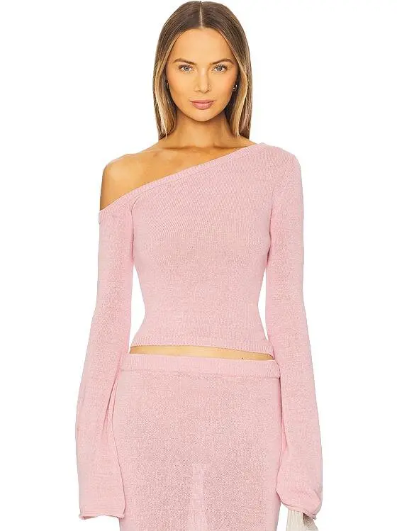 SEROYA Alivia Knit Top - Blush
