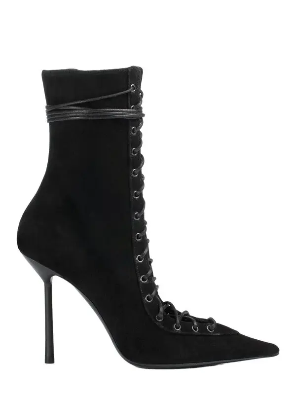 LE SILLA 100mm Colette Ankle Boots - Black