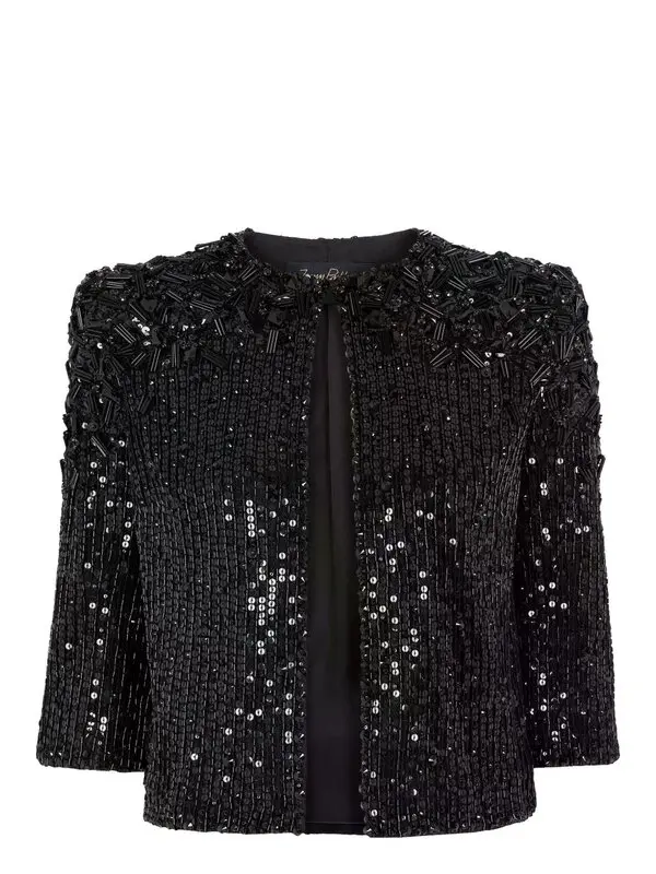 Jenny Packham Gaia Jacket - Black