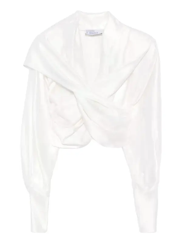 Giuseppe Di Morabito Silk Blouse - White