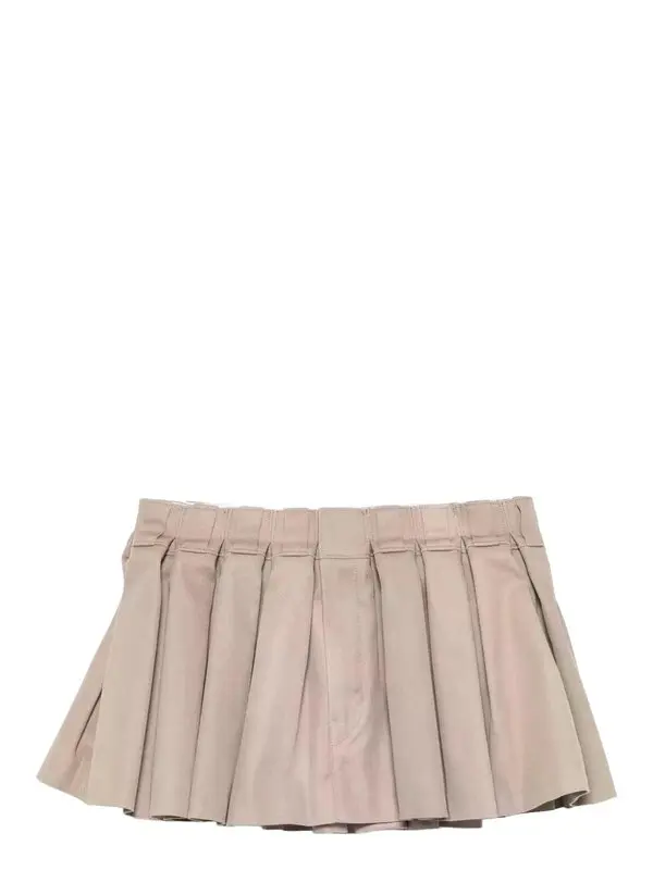 Alexander Wang Pleated Miniskirt - Green