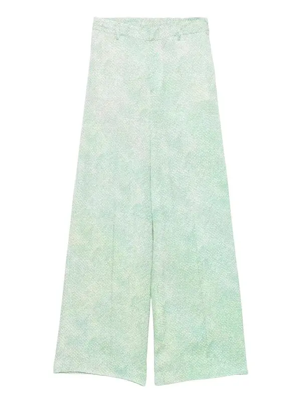 PT TORINO Lorenza Printed Trousers - Neutrals