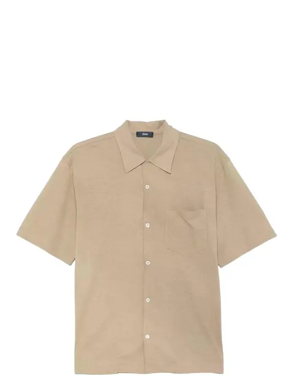 Herno Cotton Shirt - Neutrals