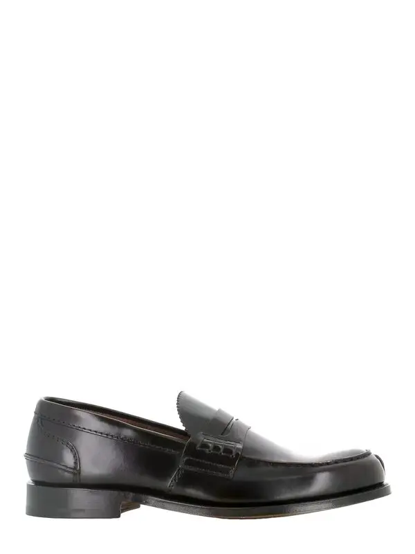 Church's Leather Loafers - Brown