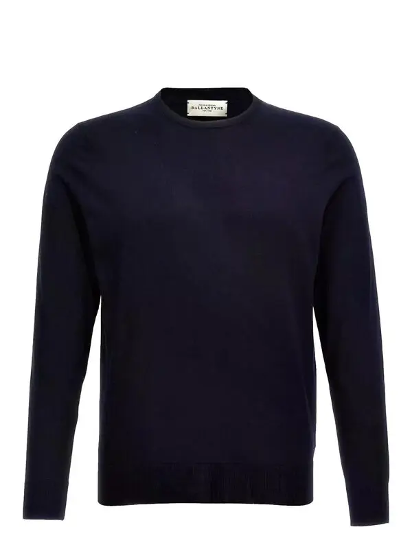 BALLANTYNE Long Sleeve Pullover - Blue