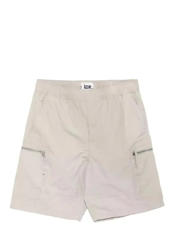 Izzue Drawstring Cargo Shorts - Neutrals