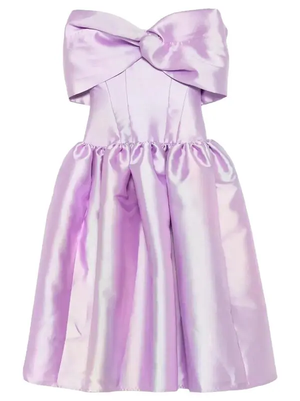MARQUES' ALMEIDA Bow-detail Gown - Purple