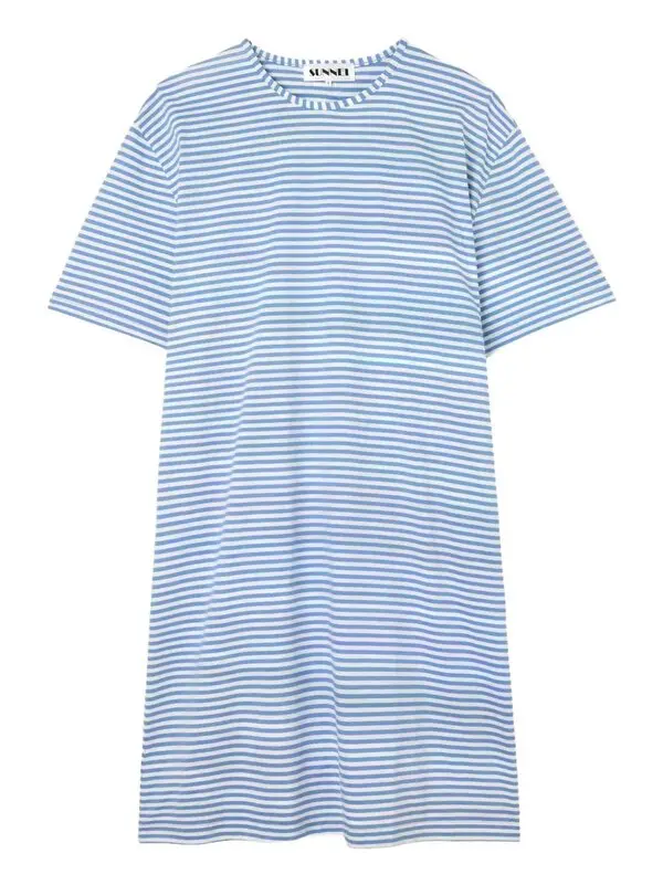 Sunnei Striped T-shirt - Blue