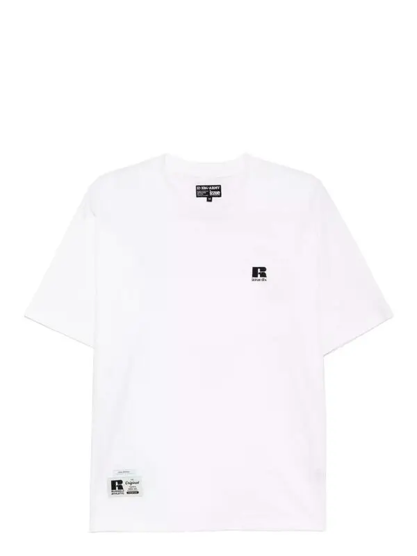 Izzue Logo-embroidered T-shirt - White