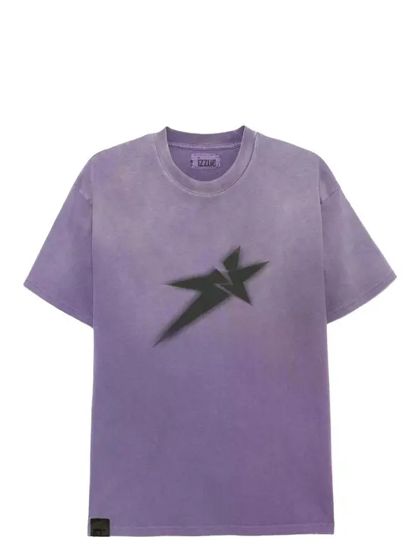 Izzue Graphic-print T-shirt - Purple