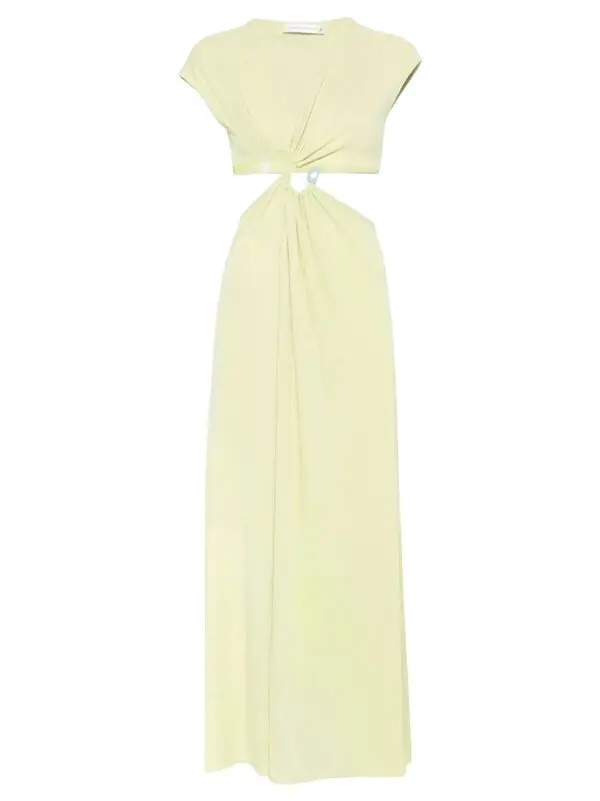 Christopher Esber S-buckle Maxi Dress - Green