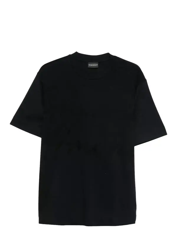 Emporio Armani Logo-print T-shirt - Blue