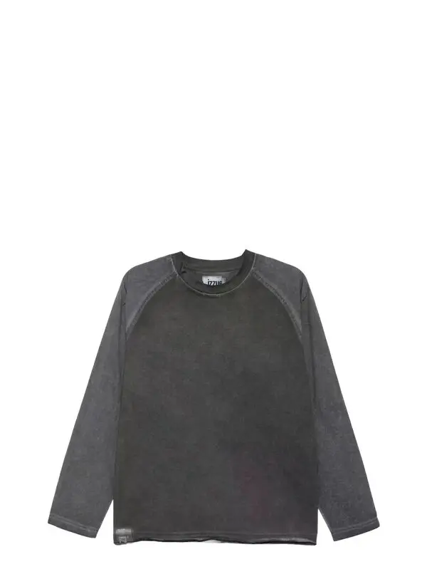 Izzue Contrasting Sleeves T-shirt - Grey