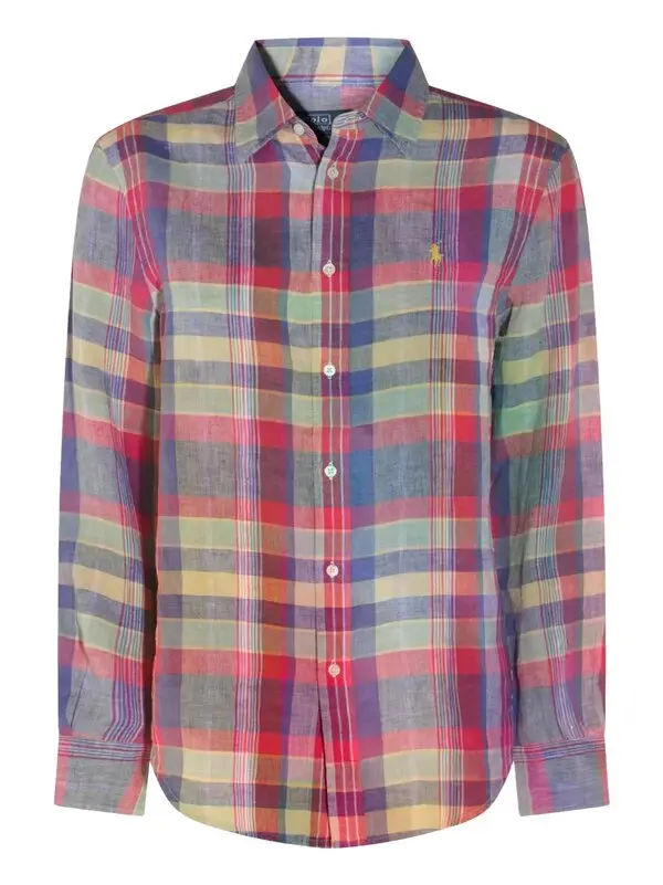 Polo Ralph Lauren Checked Shirt - Pink