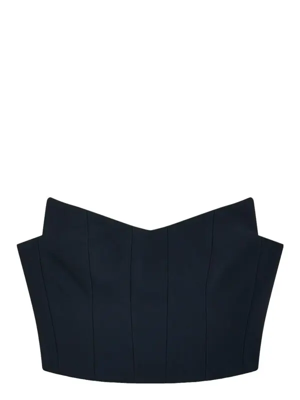 Scanlan Theodore Tailored Bustier - Navy