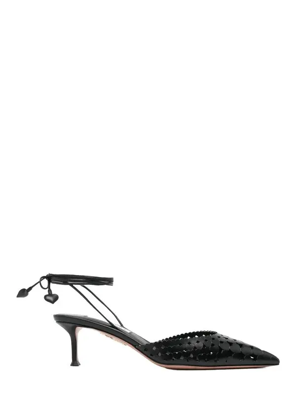 AQUAZZURA 50mm Amourose Pumps - Black