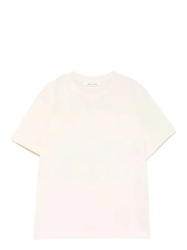 SAMSOE SAMSOE Cotton T-shirt - Neutrals
