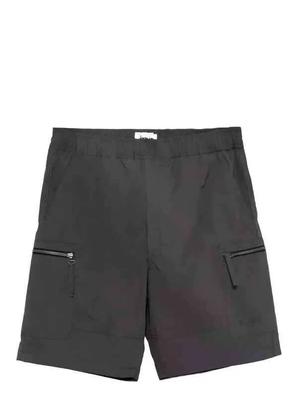 Izzue Drawstring Cargo Shorts - Grey