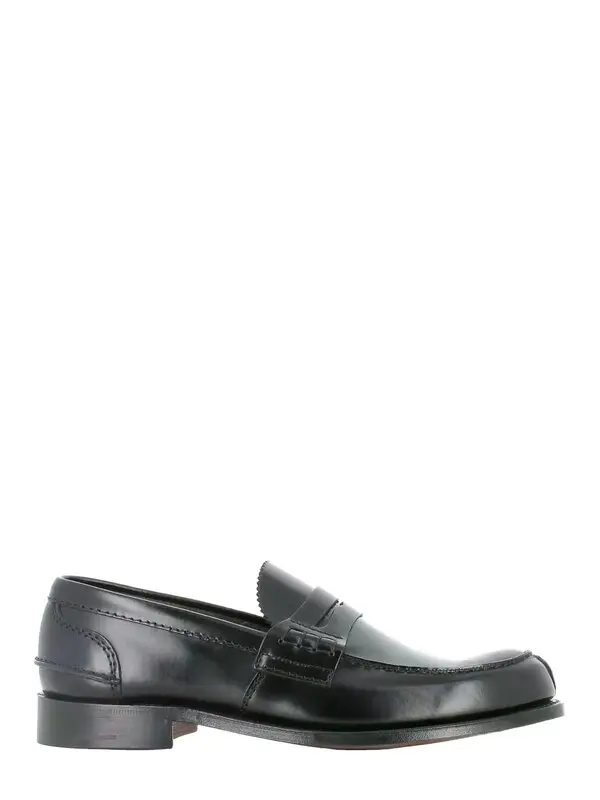 Church's Leather Loafers - Black