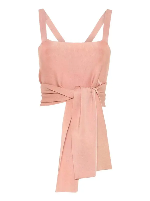 Chloé Fine Knit Top - Pink