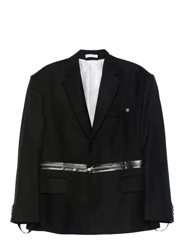 Helmut Lang Zip Driver Blazer - Black