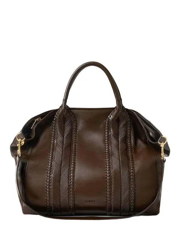 AIMEE All For Love Convertible Tote - Fudge