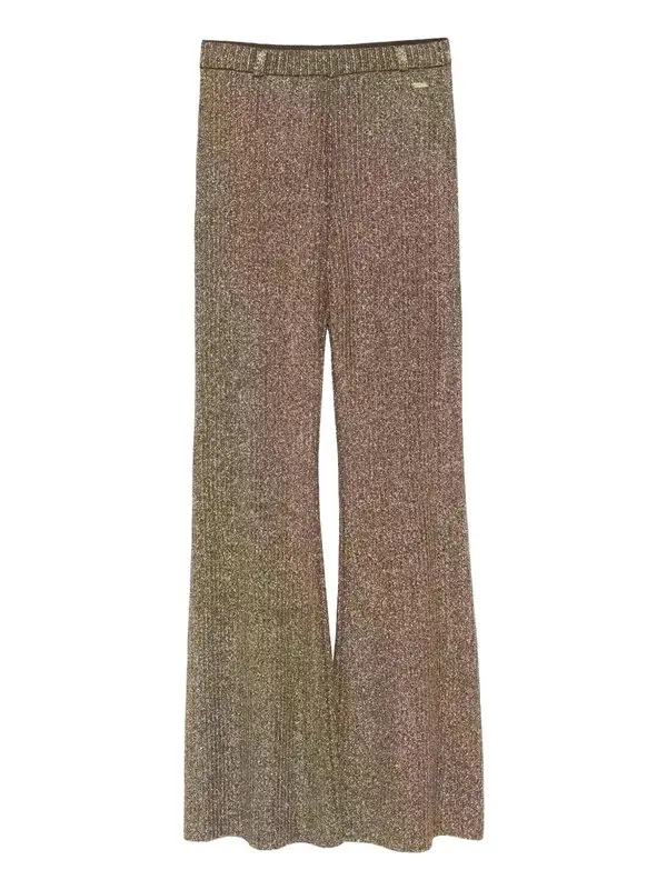 TOM FORD Metallic-threading Trousers - Gold