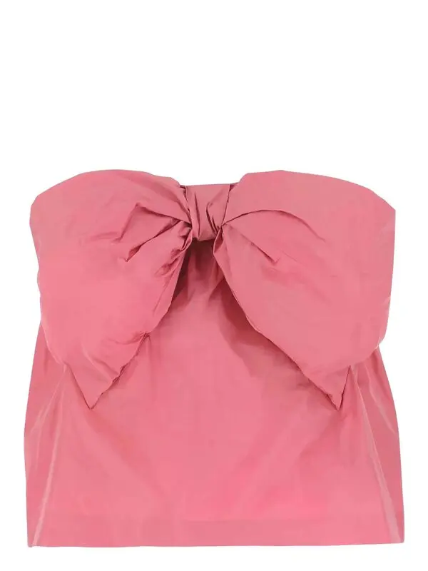 Red Valentino Bow-detail Skort - Pink