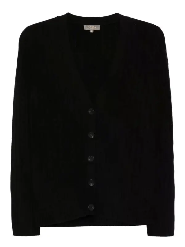 N.peal Clara Cardigan - Black