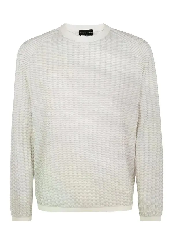 Emporio Armani Crew-neck Sweater - White